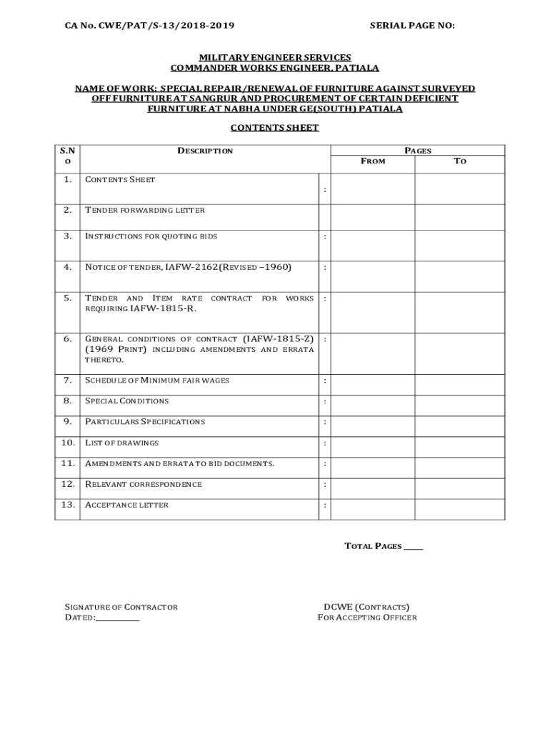 Fillable Online Road Map for IT Enabled Processes in DAD: Works - CGDA Fax Email Print - pdfFiller