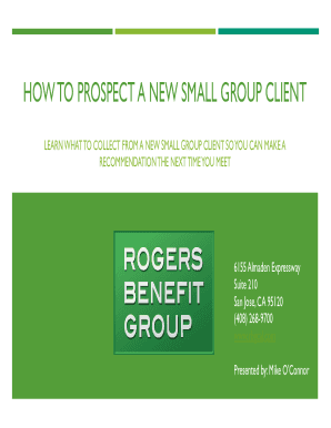 Fillable Online Sales Prospecting: 29 Tips, Techniques, Templates ...