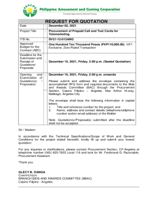 Fillable Online Project Title - PAGCOR.ph Fax Email Print - pdfFiller