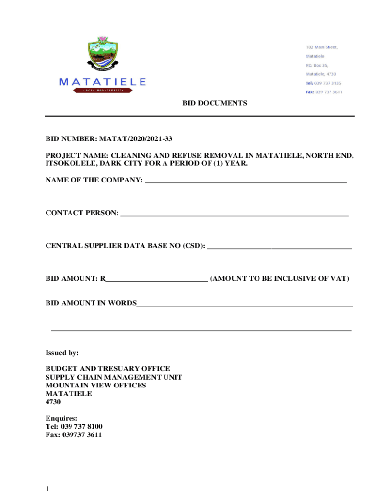 Fillable Online Re-advert-Tender-notice-Waste-removal-cleaning.pdf Fax ...