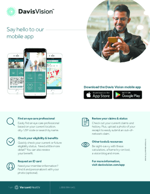 Fillable Online Davis Vision member app on the App Store - Apple Fax ...