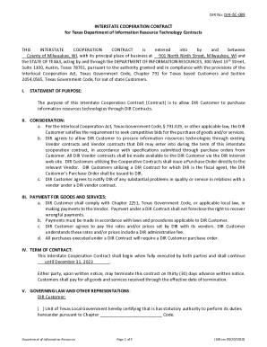 Fillable Online dir texas NITCO Inc. Awarded State of Texas DIR ...