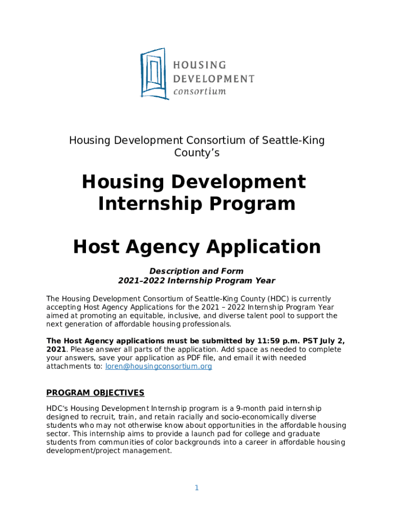Housing Development Consortium of Seattle - King County Doc Template ...
