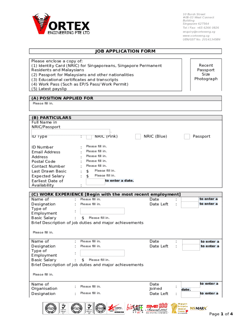 Application - Electrical and Computer Engineering Doc Template | pdfFiller