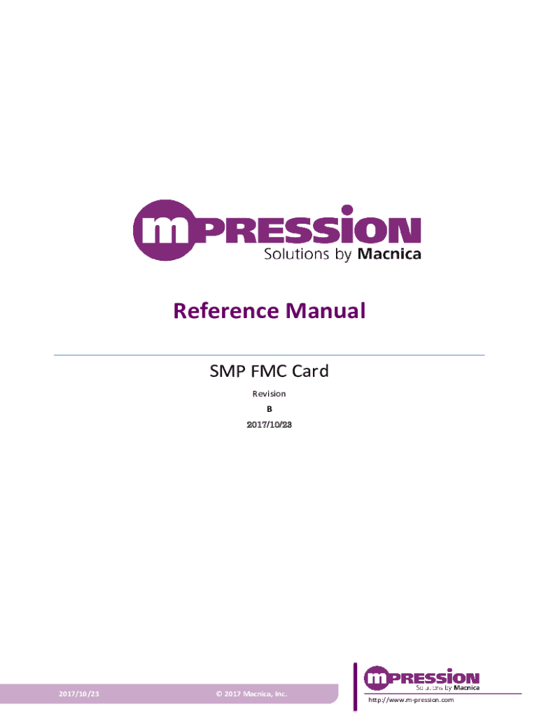Fillable Online ISM Networking FMC User Guide - Avnet Fax Email Print ...