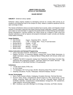 Fillable Online A board report guide and template Fax Email Print ...