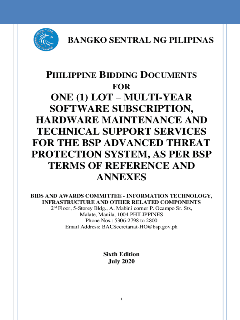 Fillable Online ONE (1) LOT IT SERVICE MANAGEMENT (ITSM) ... Fax Email Print - pdfFiller