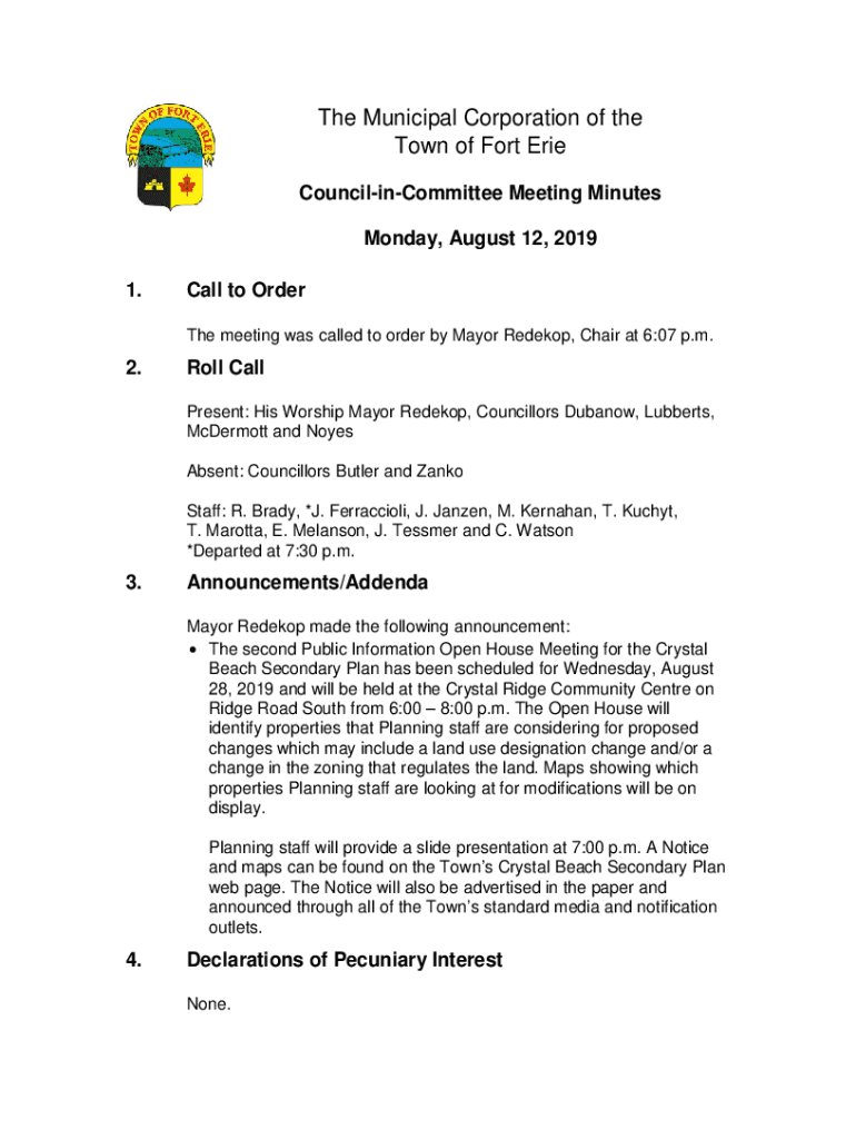 Fillable Online Wayne Redekop for Mayor of Fort Erie - Facebook Fax ...