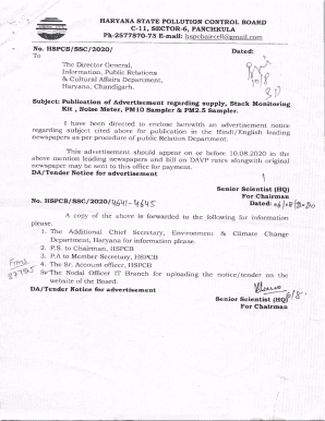 Fillable Online hspcb gov Tender forDesign, Manufacture, Inspection ...
