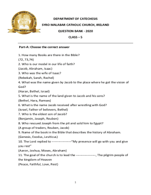 Fillable Online model question paper class -5 - Syro Malabar Church ...