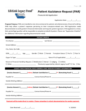 Fillable Online S.O.A.R. Center Student Emergency Financial Assistance ...