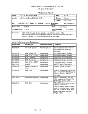 Fillable Online Detroit Stellantis plant hit with more air quality ...