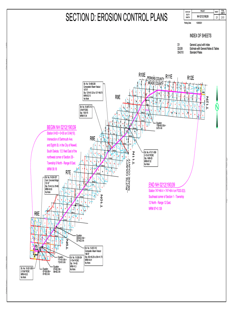 Fillable Online apps sd Temporary Erosion and Sediment Control Plan ...
