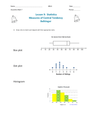 Fillable Online Histogram And Dot Plot Worksheet Fax Email Print ...
