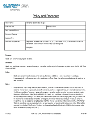 Fillable Online All Plan, Policy and Duals Plan Letters - DHCS - CA.gov Fax Email Print - pdfFiller
