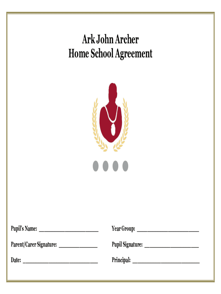 Fillable Online Home School AgreementSt John's CofE Primary School Fax Email Print - pdfFiller