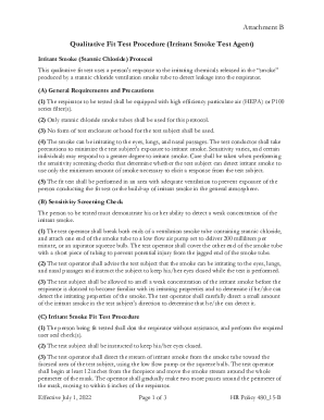 Fillable Online Respirator Fit Testing Protocols are More Important ...