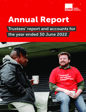 Fillable Online Annual Report - Crisis Fax Email Print - pdfFiller