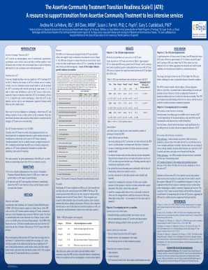 Fillable Online The ACT Transition Readiness Scale - Missouri ...