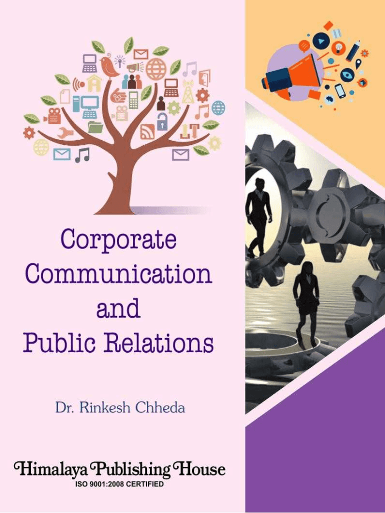 Fillable Online public relations and corporate communication notes pdf ...