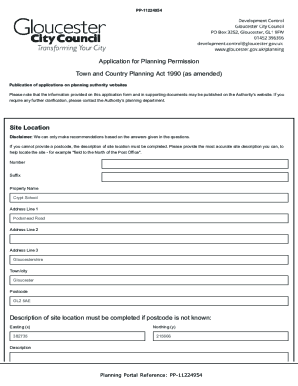 Fillable Online Planning Department Applications and Fees Fax Email ...