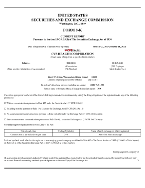 Fillable Online One CVS Drive, Woonsocket, Rhode Island02895 Fax Email ...