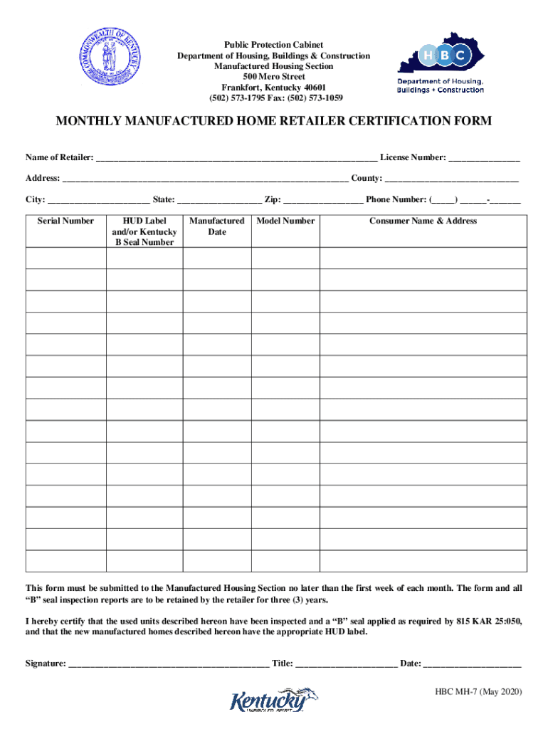 Fillable Online dhbc ky License Search and Verification Fax Email Print ...