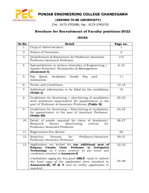 Fillable Online pec ac Punjab Engineering College - Wikipedia Fax Email ...