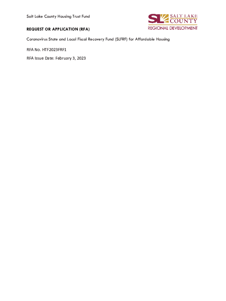 Fillable Online Using Coronavirus State and Local Fiscal Recovery Funds ...