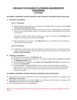 Fillable Online Eligibility Checklist Template - UNC Research Fax Email ...