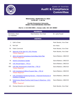 Fillable Online Audit Committee - State Bar of California - CA.gov Fax ...