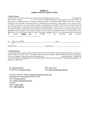 Fillable Online , to any other LEA (Subscribing LEA) who accepts this ...