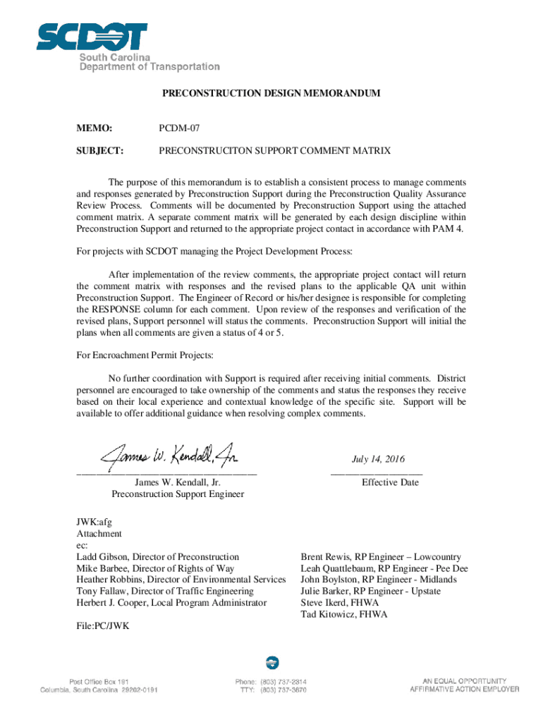 Fillable Online Using Procore During Design and Preconstruction to Set ...