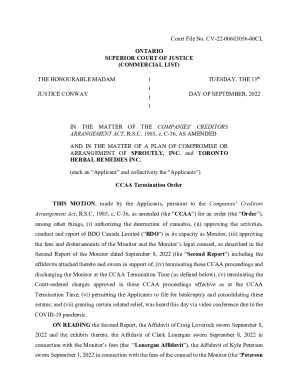 Fillable Online Affidavit Exhibit Stamp.DOTM - BDO Canada Fax Email ...