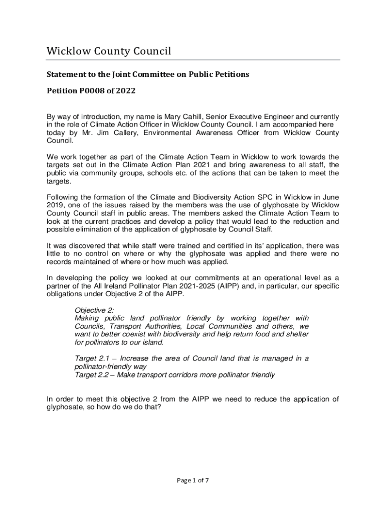 Fillable Online Planning Applications Granted - Wicklow County Council Fax Email Print - pdfFiller