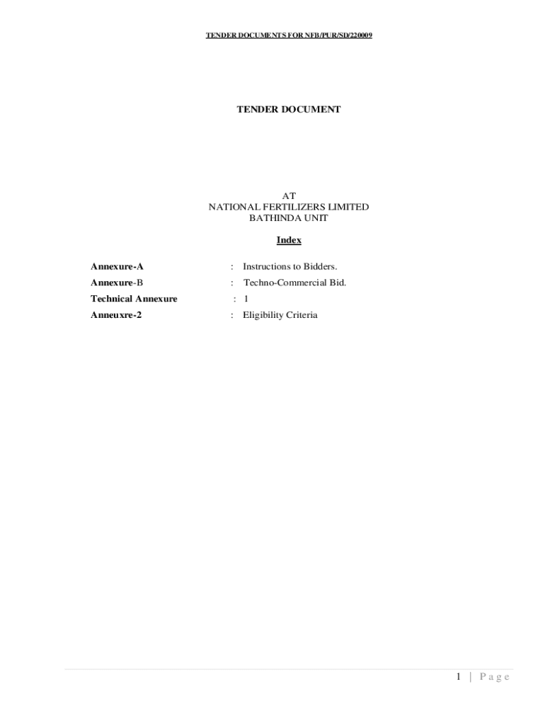 Fillable Online 1 BID SECURITY DECLARATION FORM(Annexure V) ... Fax ...