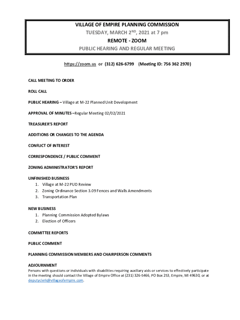Fillable Online Zoning Ord. Amendment for Spacing Guidelines - Public Notices Fax Email Print ...