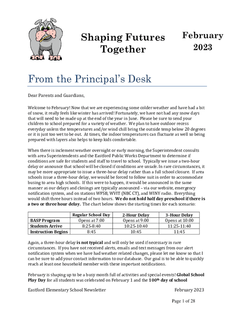 Fillable Online Principal's Message / Overview - Wake County Public Schools Fax Email Print ...