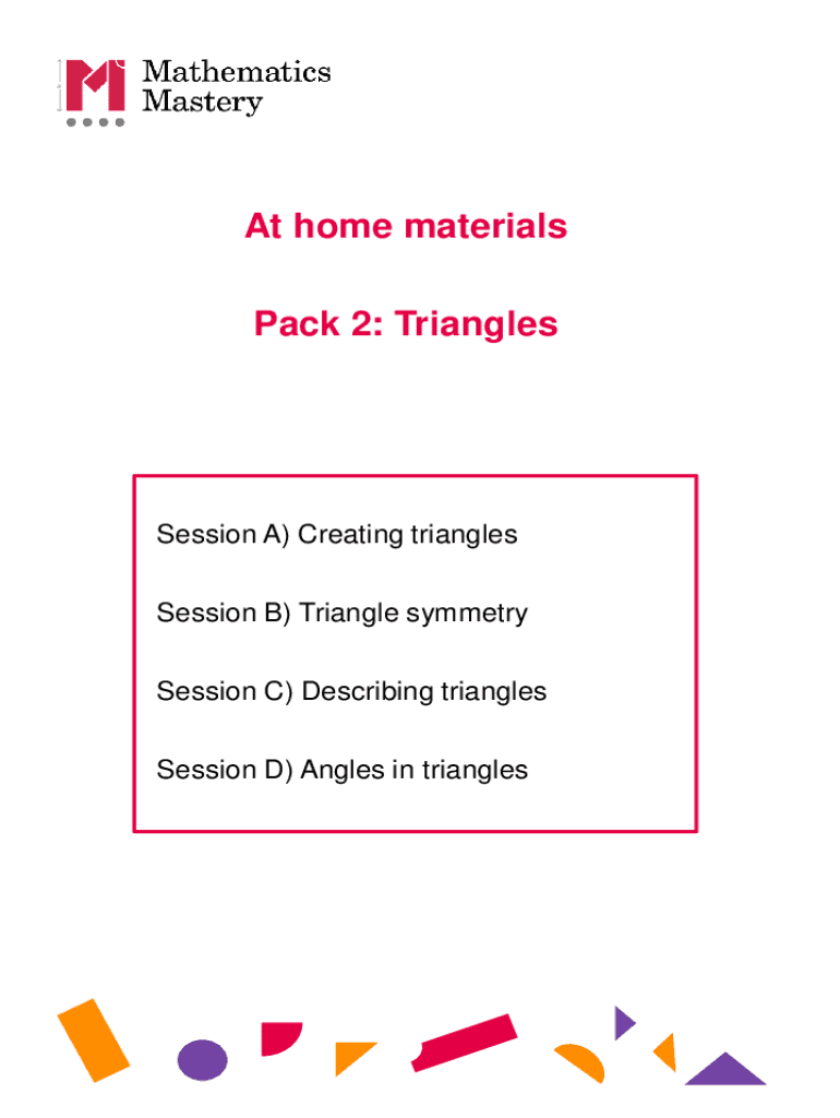 Fillable Online Lesson 10: Drawing Triangles (Part 2) - Online Math ...