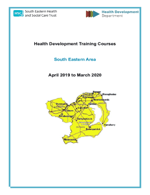 Fillable Online The South Eastern Trust Health Development Team is ...