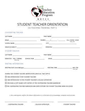 Fillable Online instructions for completing the application for teacher ...