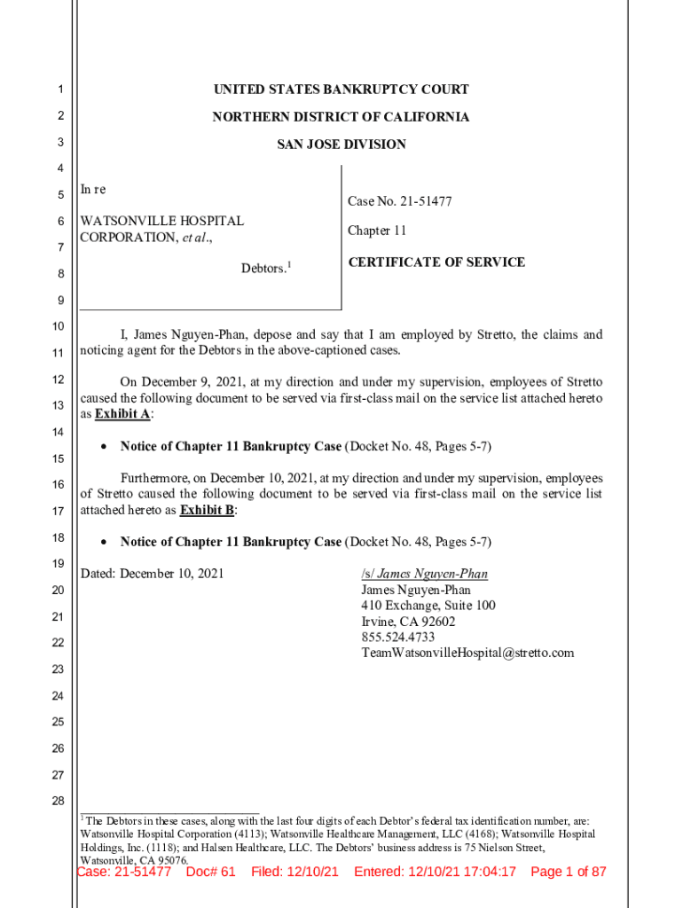 Fillable Online Prepackaged Chapter 11 in the United States: An ...