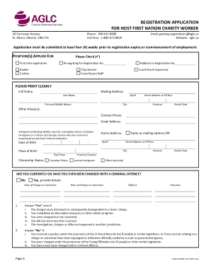 Fillable Online Become a registered gaming worker Fax Email Print ...