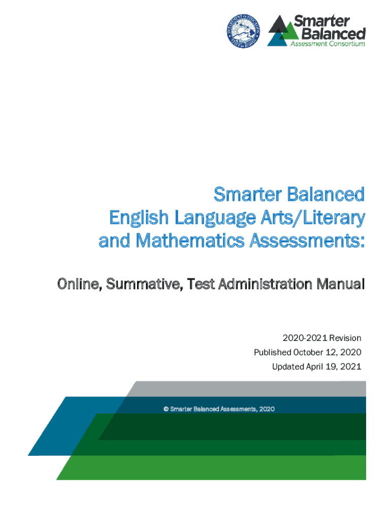Fillable Online Overview of the Smarter Balanced Assessment System - CT ...