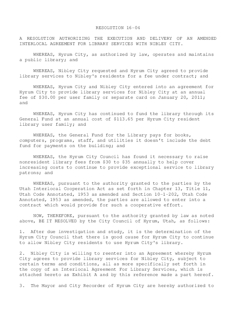 Fillable Online Three Rivers Regional Library System Interlocal ...