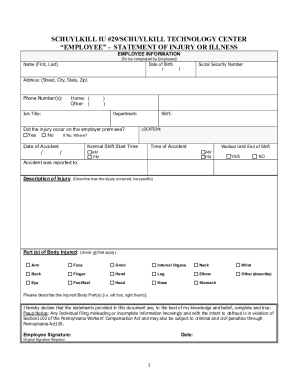 Fillable Online Schuylkill IU 29: Team Effort Expands a Student's ...