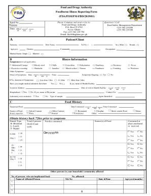 Fillable Online FORM DOC NO.: FDA/CTD/FOR - 12 Page 1 of 3 Ver. No.: 02 ...