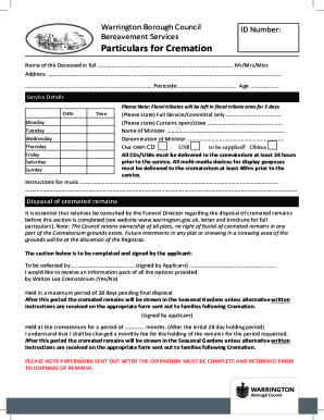 Fillable Online New Appointee application form - Warrington Borough ...