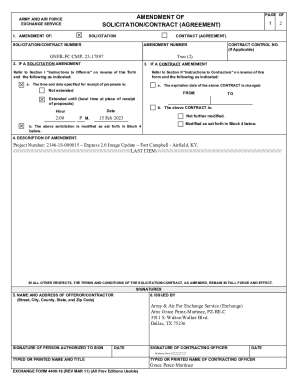 Fillable Online 4400-Amendment Form.pdf Fax Email Print - pdfFiller