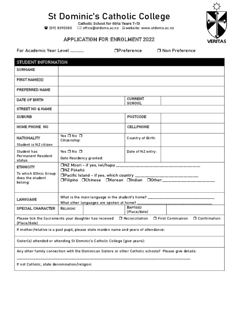 Fillable Online St Dominic's Sixth Form College - Wikipedia Fax Email Print - pdfFiller